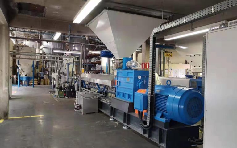 1500kg/h TPE TPR Production Line in Brazil - USEON