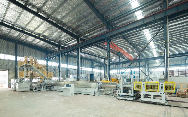 2,000kg/hr CO2 Foam XPS Production Line Wet Tested - USEON