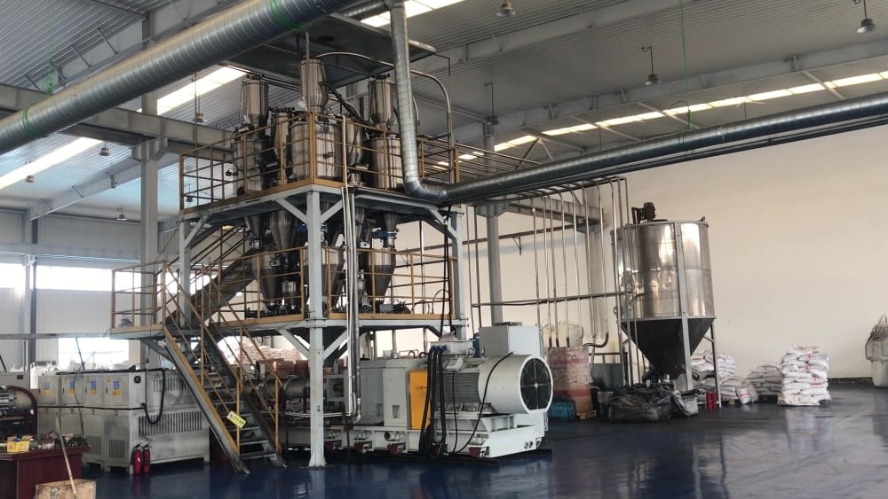 Graphite EPS Extrusion Line in Tianjin - USEON